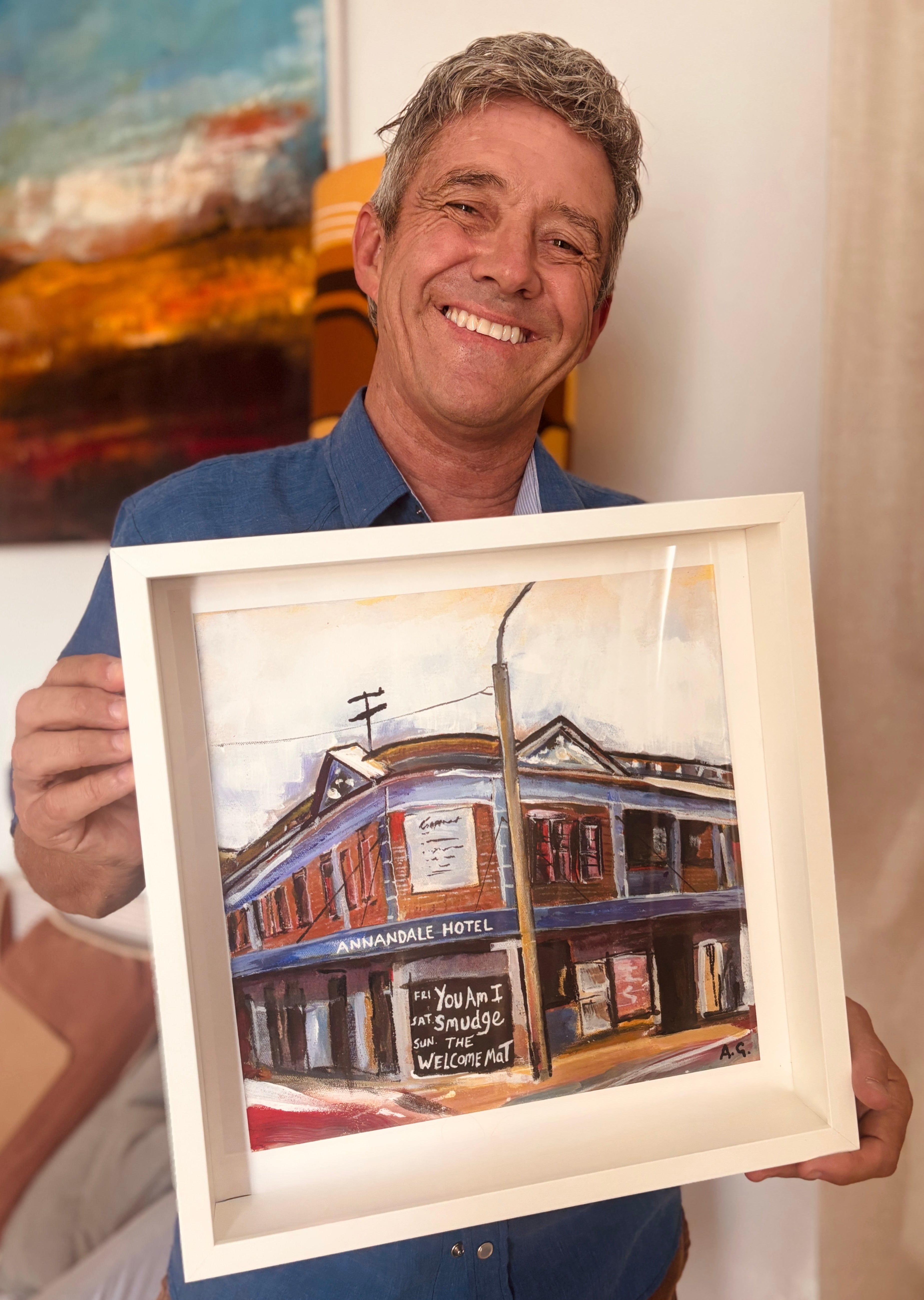 "The Annandale" - FRAMED Giclée print – Adam Gibson Art